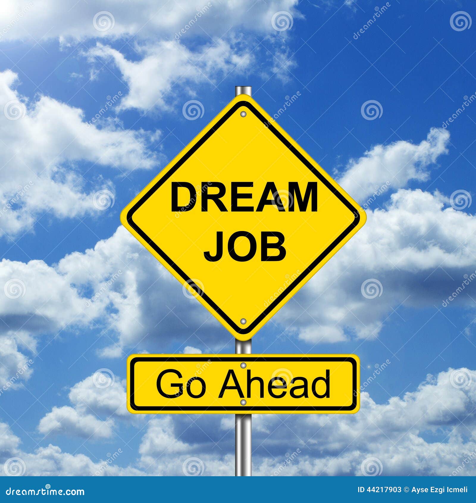 Dream Job stock image. Image of pole, issues, sign, aspirations - 44217903