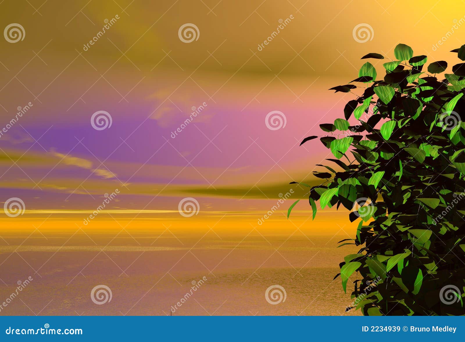 Dream landscape stock illustration. Illustration of fantasy - 2234939
