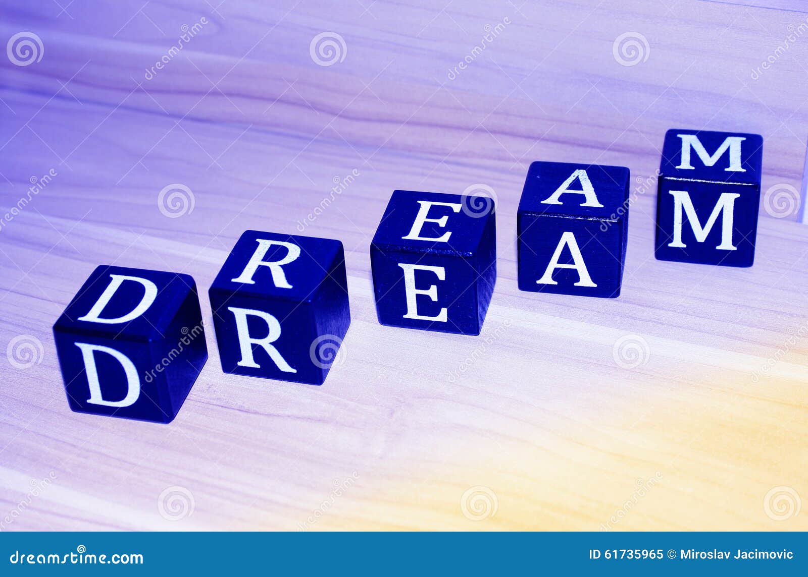 Dream note on the table stock image. Image of direction - 61735965