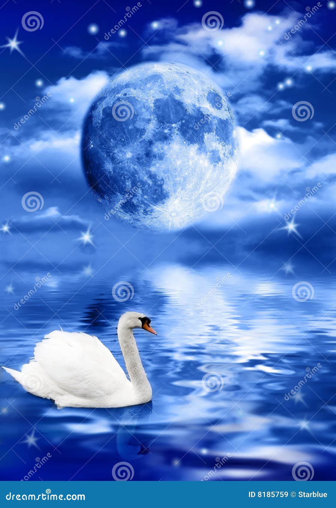 Dream scene stock illustration. Illustration of composite - 8185759