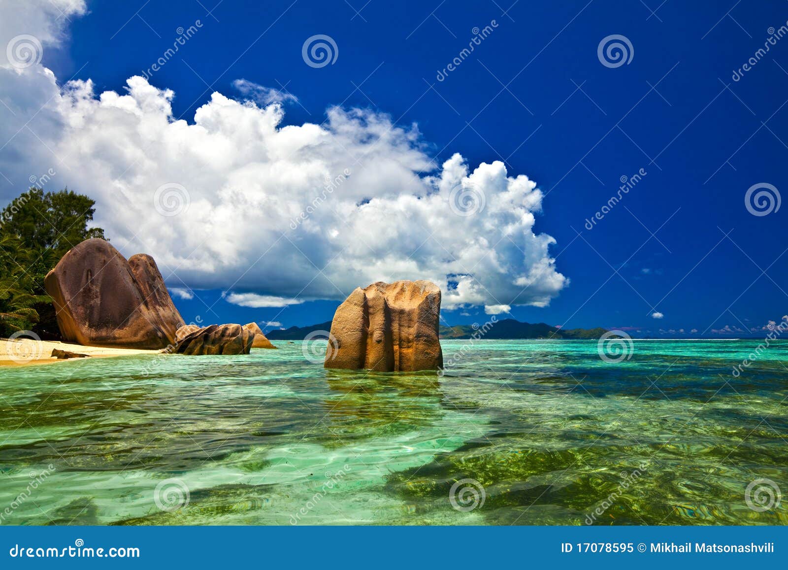 Dream seascape view stock image. Image of sphere, hill - 17078595