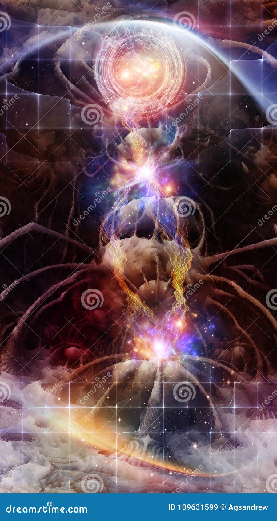 Neural Vision stock illustration. Illustration of metaphor - 109631599