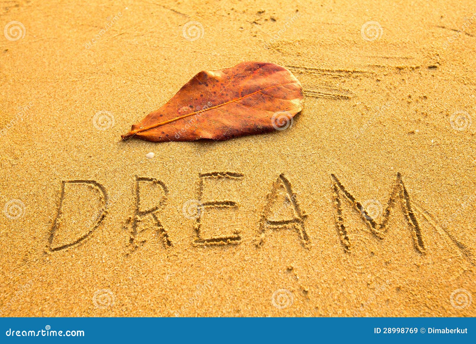 Dream - Texture on the Sand Stock Image - Image of dream, draw: 28998769