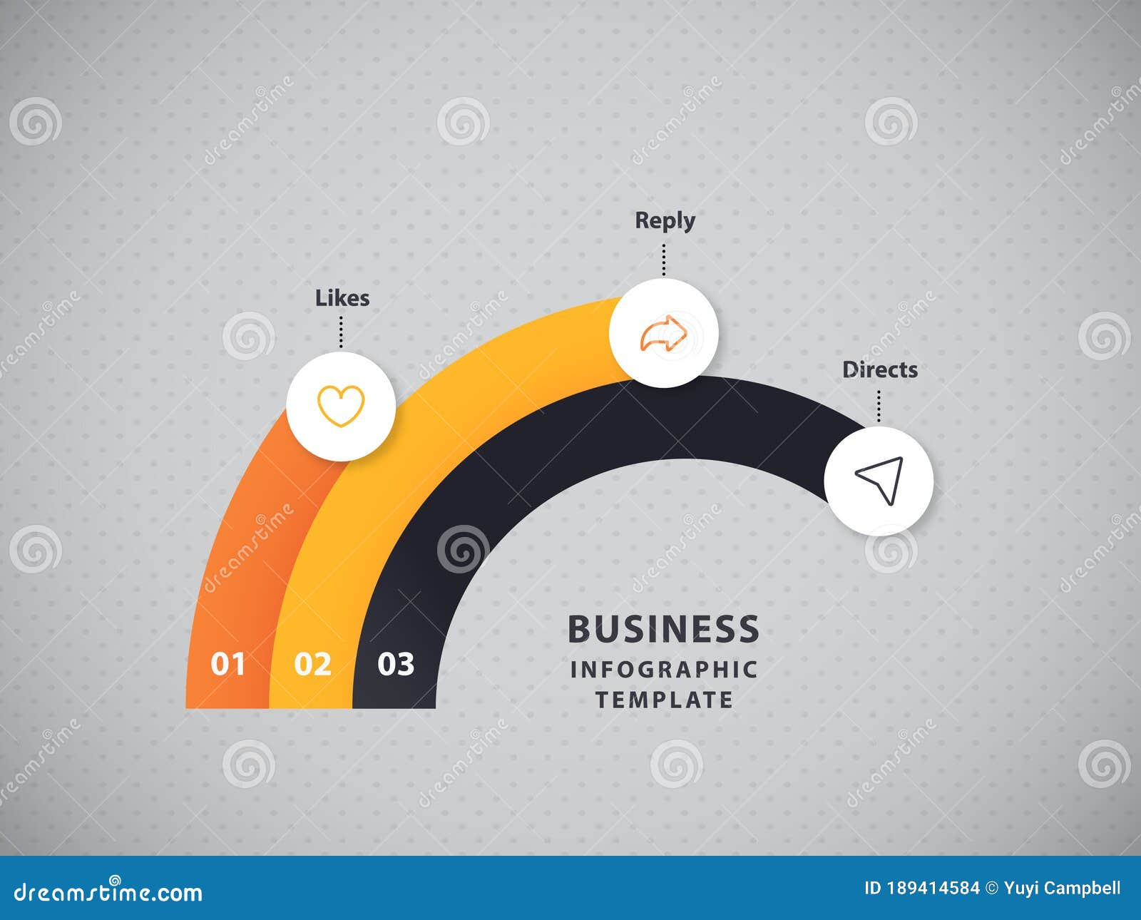 Topics Colorful Half Pie Chart 3d Paper with Circle in Center for ...