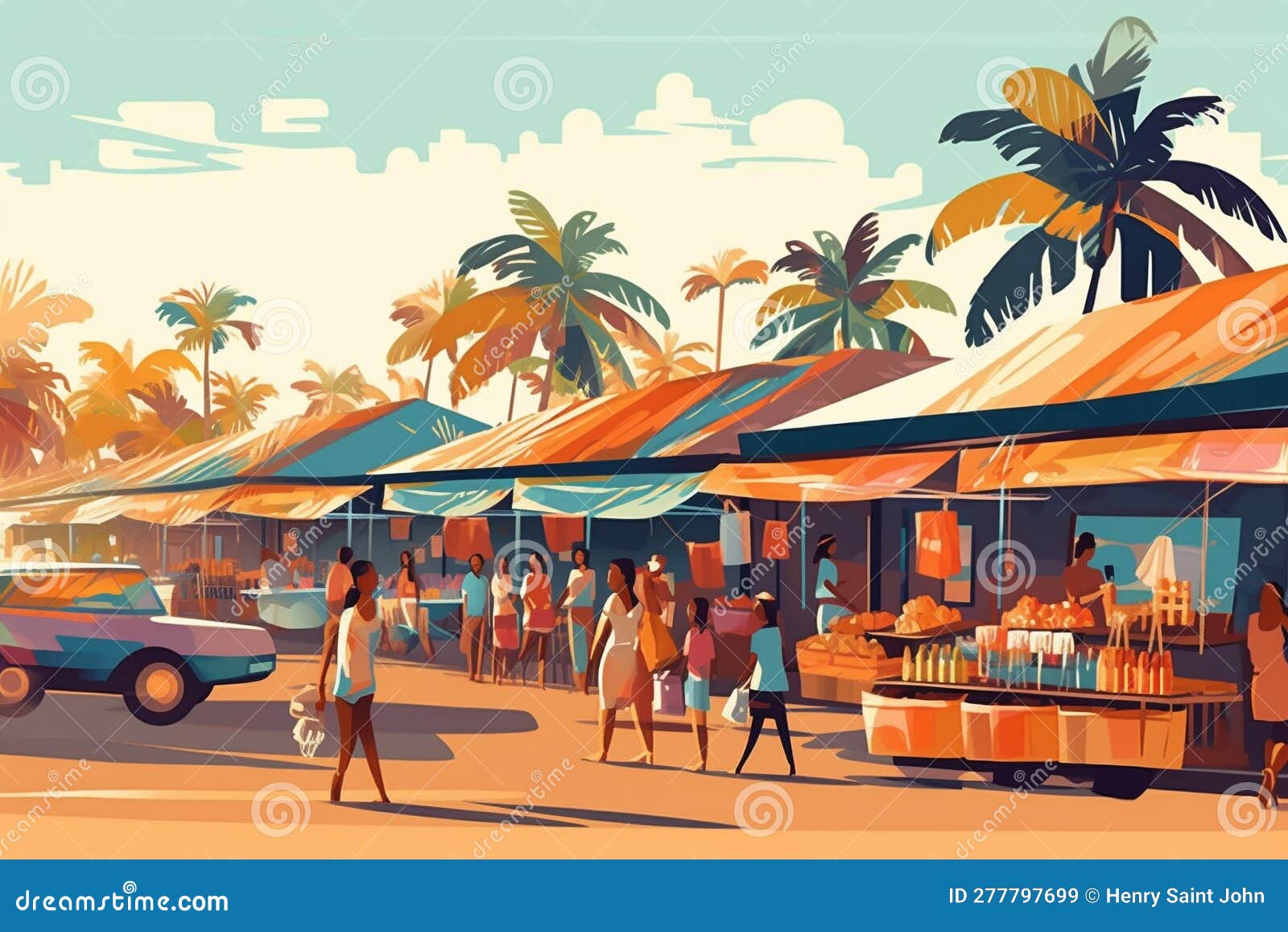 Dream Vacations: Captivating Illustrations of Must-Visit Destinations ...