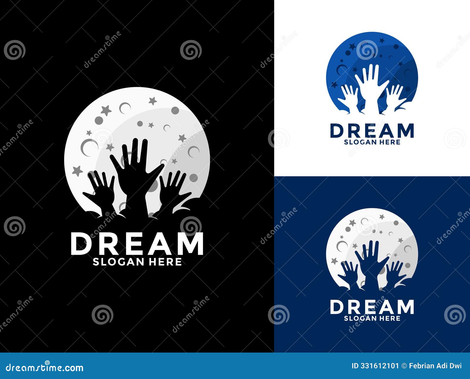 Dream Vector Logo, Reaching Dream Logo Icon Vector, Kids Dream Logo ...