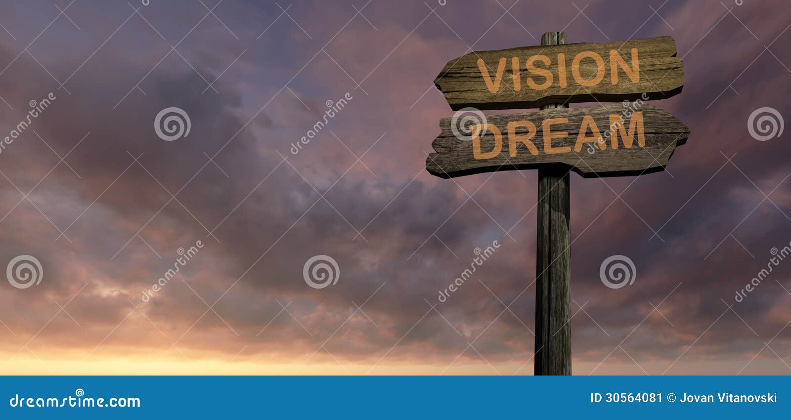 Dream - vision stock illustration. Illustration of crop - 30564081