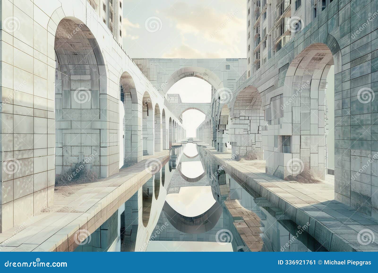 A Dream World Unfolds with Impossible Architecture and Shifting ...