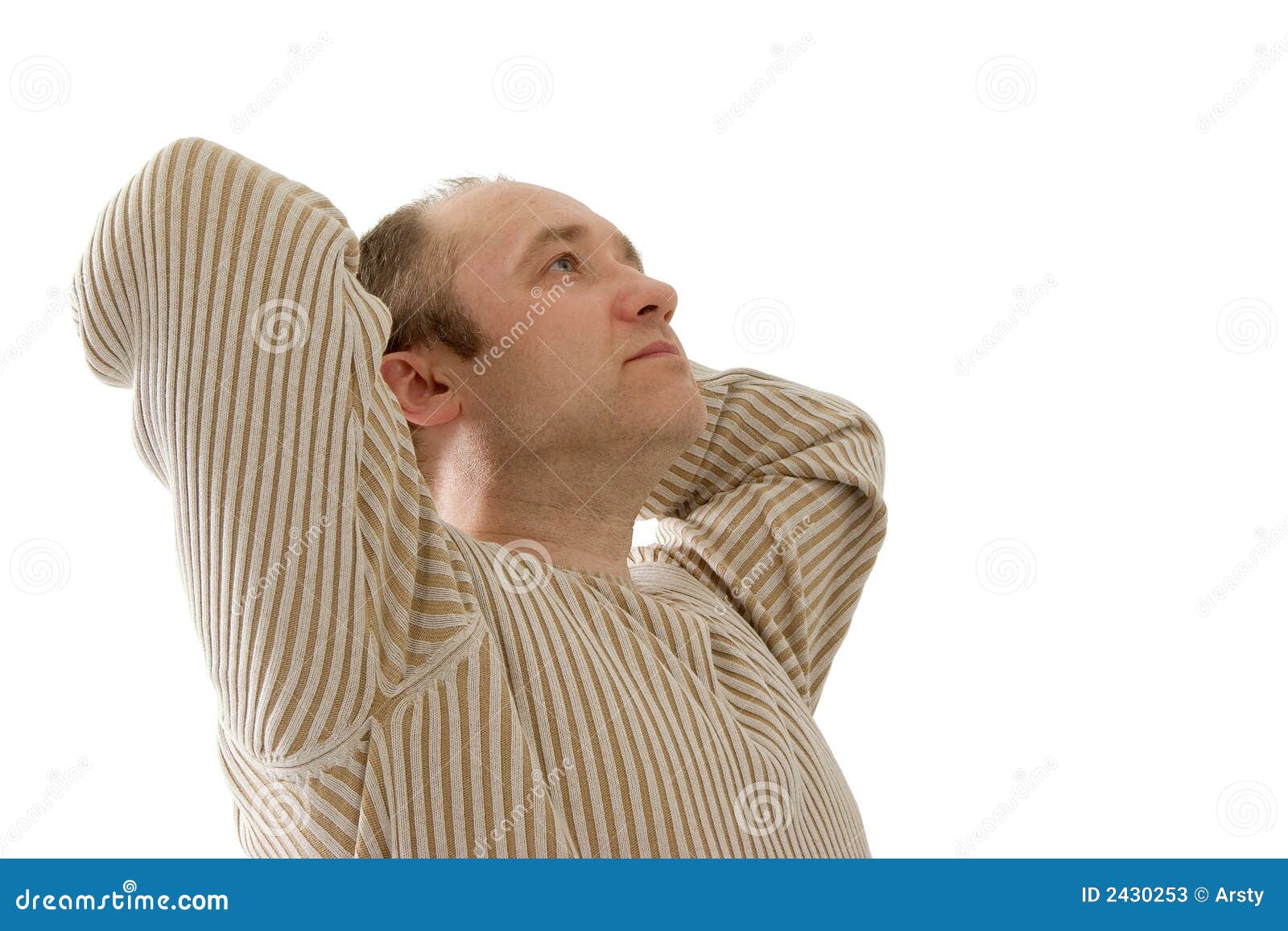 Dreamer stock image. Image of relaxation, businessman - 2430253