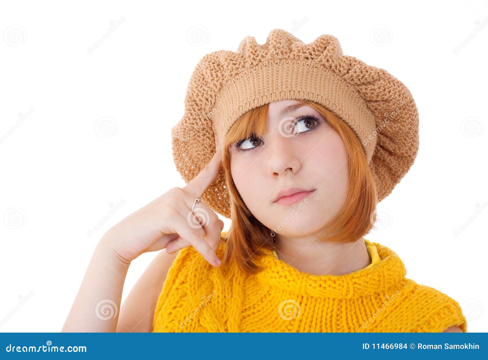 Dreaminess stock photo. Image of cute, makeup, hair, beautiful - 11466984