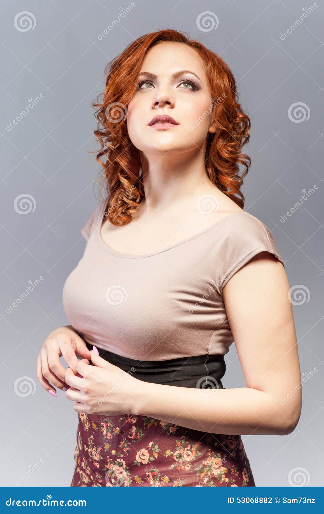 Dreaminess stock photo. Image of eyesight, clear, face - 53068882