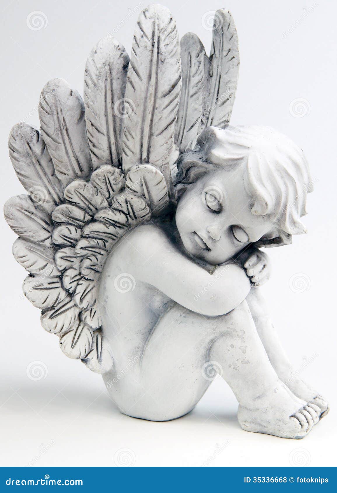 Dreaming Angel stock photo. Image of dreaming, consolation - 35336668