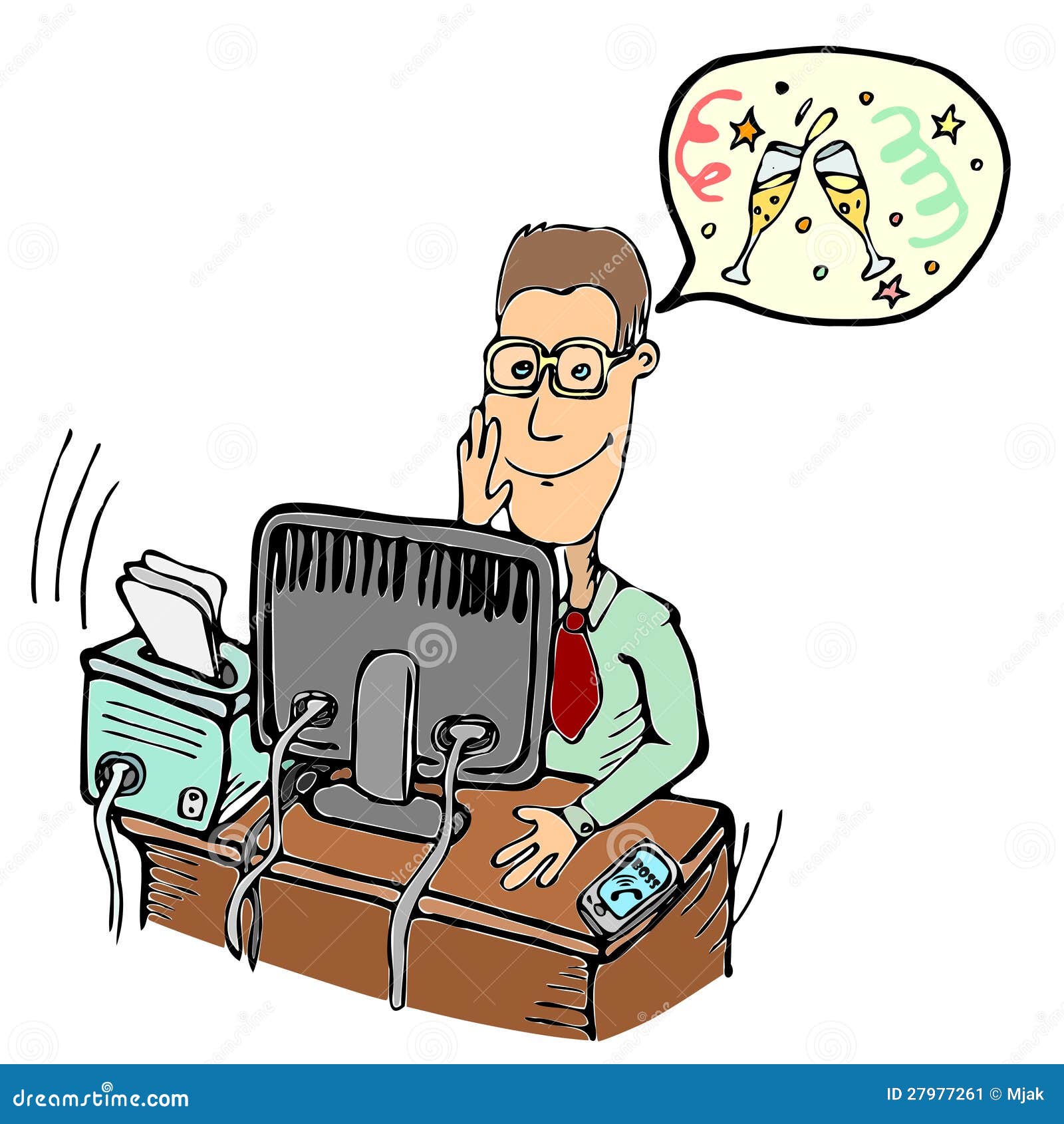 Clerk Cartoons, Illustrations & Vector Stock Images - 30833 Pictures to ...