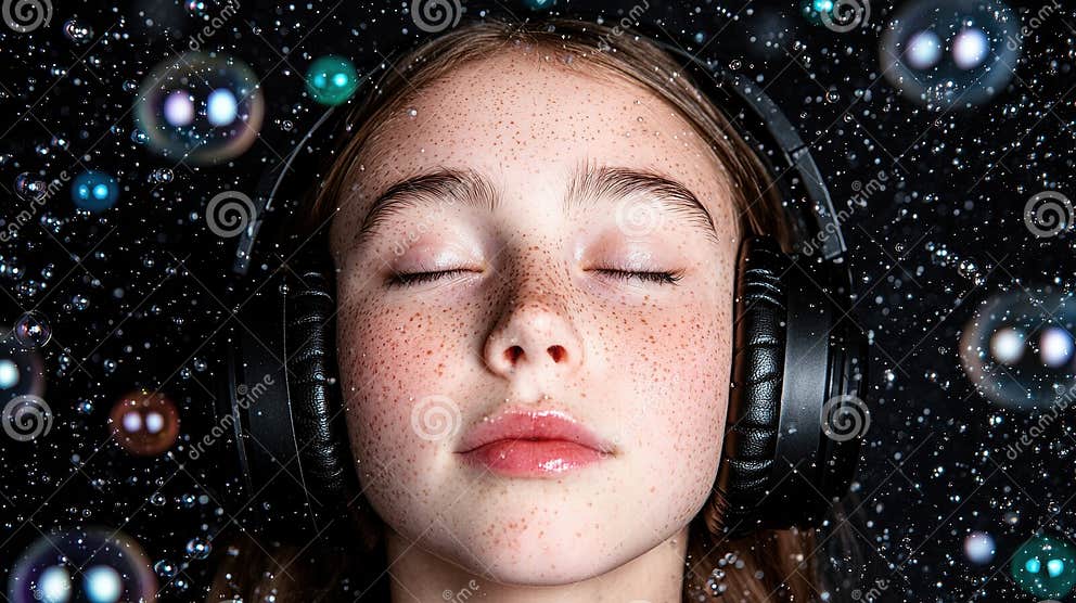 Dreaming of the cosmos stock illustration. Illustration of surreal ...