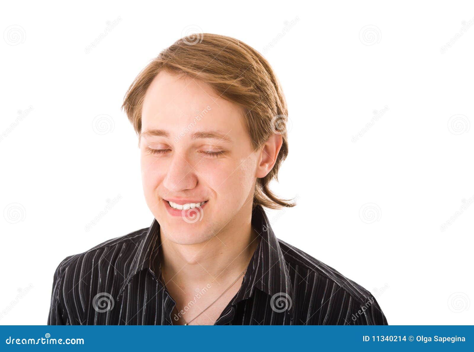 Dreaming guy stock photo. Image of happy, jurist, portrait - 11340214