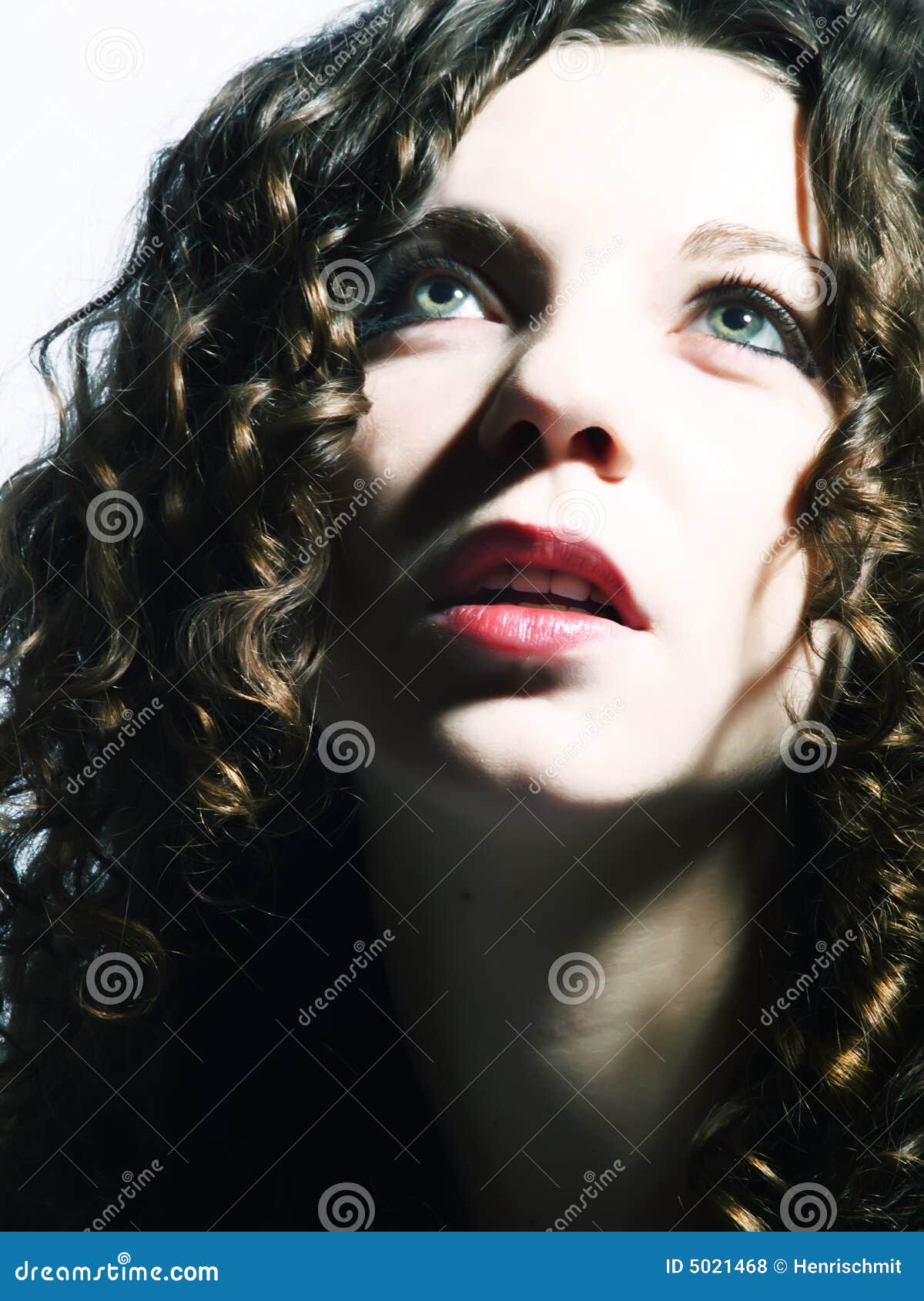 Dreaming lady stock photo. Image of expression, faraway - 5021468