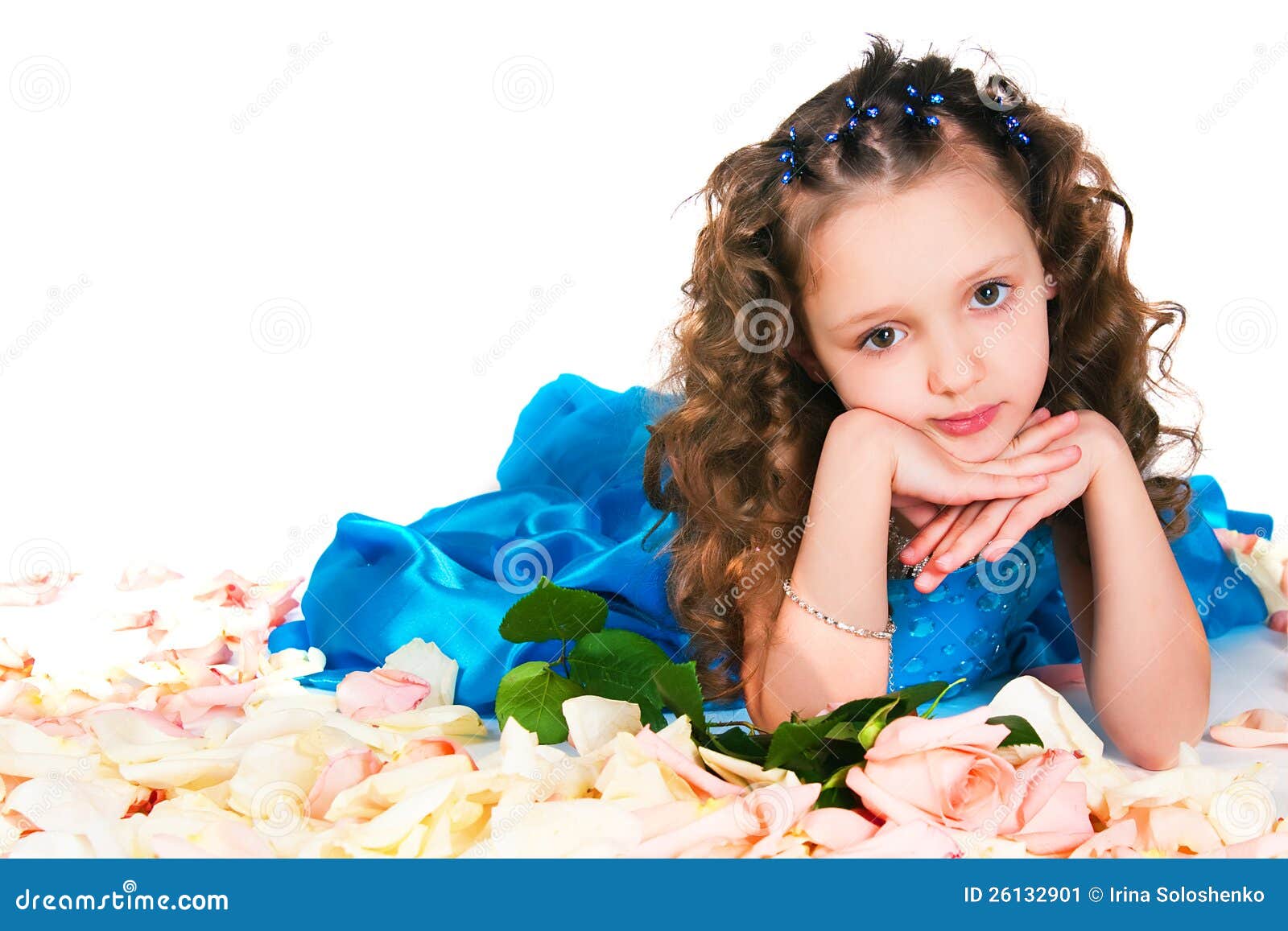 The dreaming princess stock image. Image of evening, smiles - 26132901