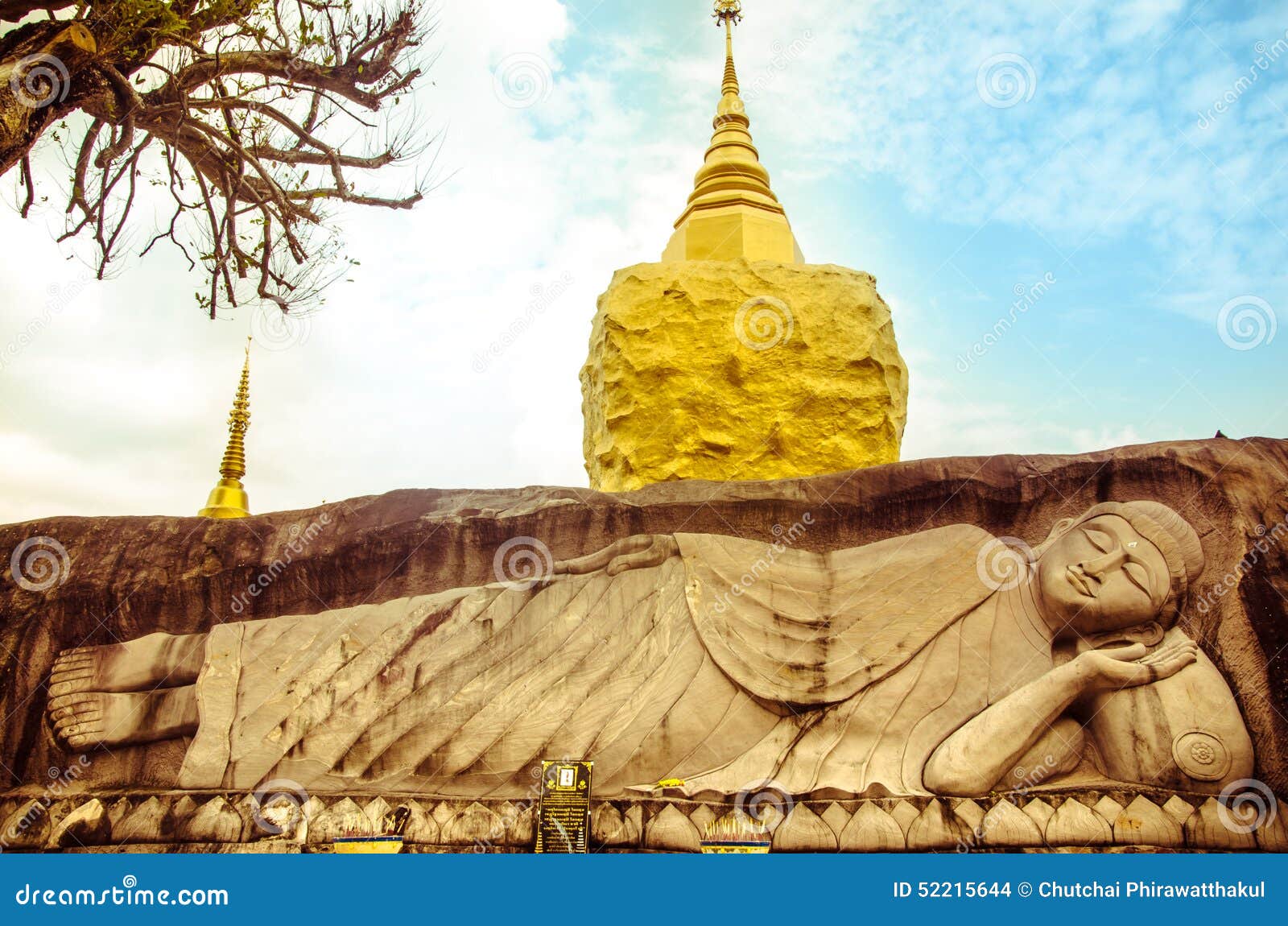 Dreaming Temple in Thailand Stock Photo - Image of historic, asia: 52215644