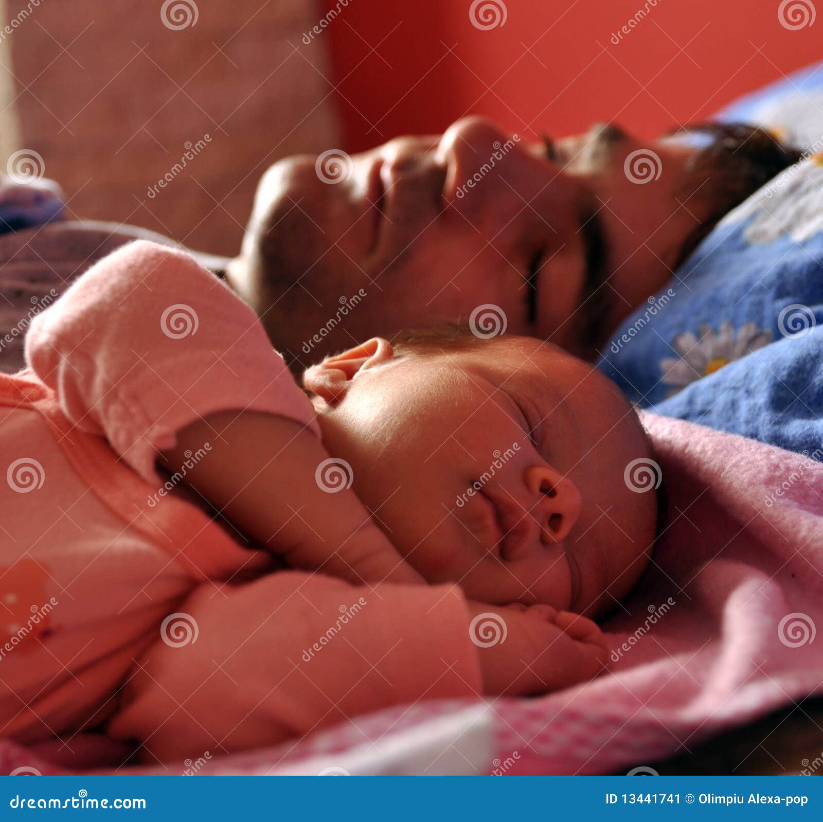 Dreaming together stock image. Image of precious, sleep - 13441741