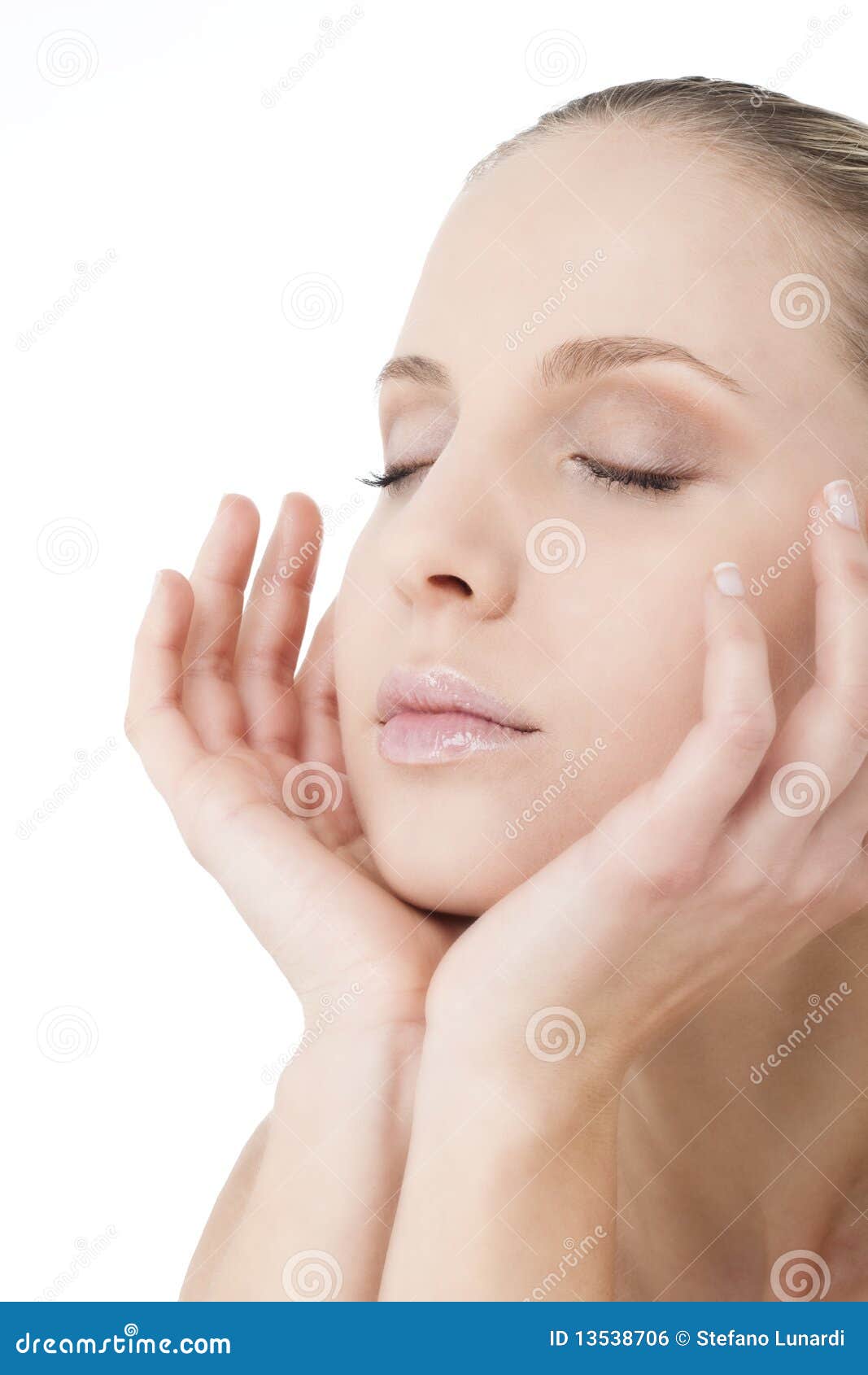 Dreaming woman stock photo. Image of freshness, dreaming - 13538706