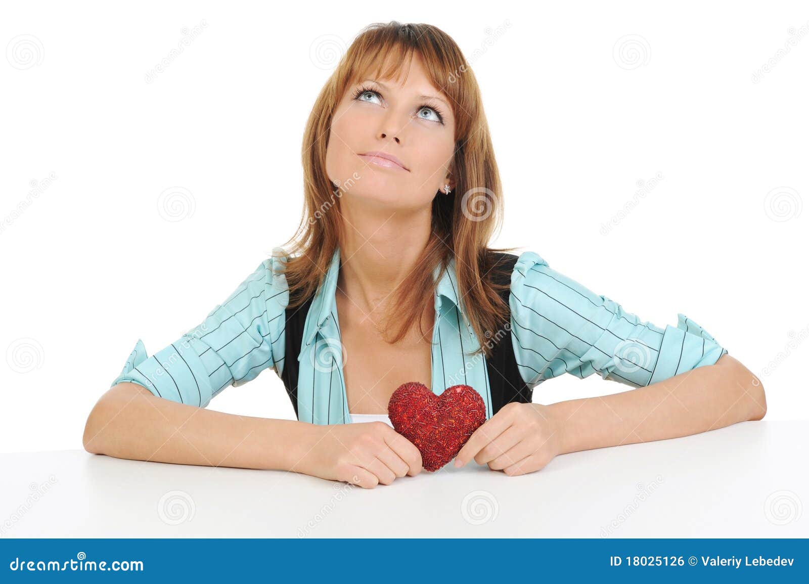 Dreaming woman stock photo. Image of happiness, femininity - 18025126