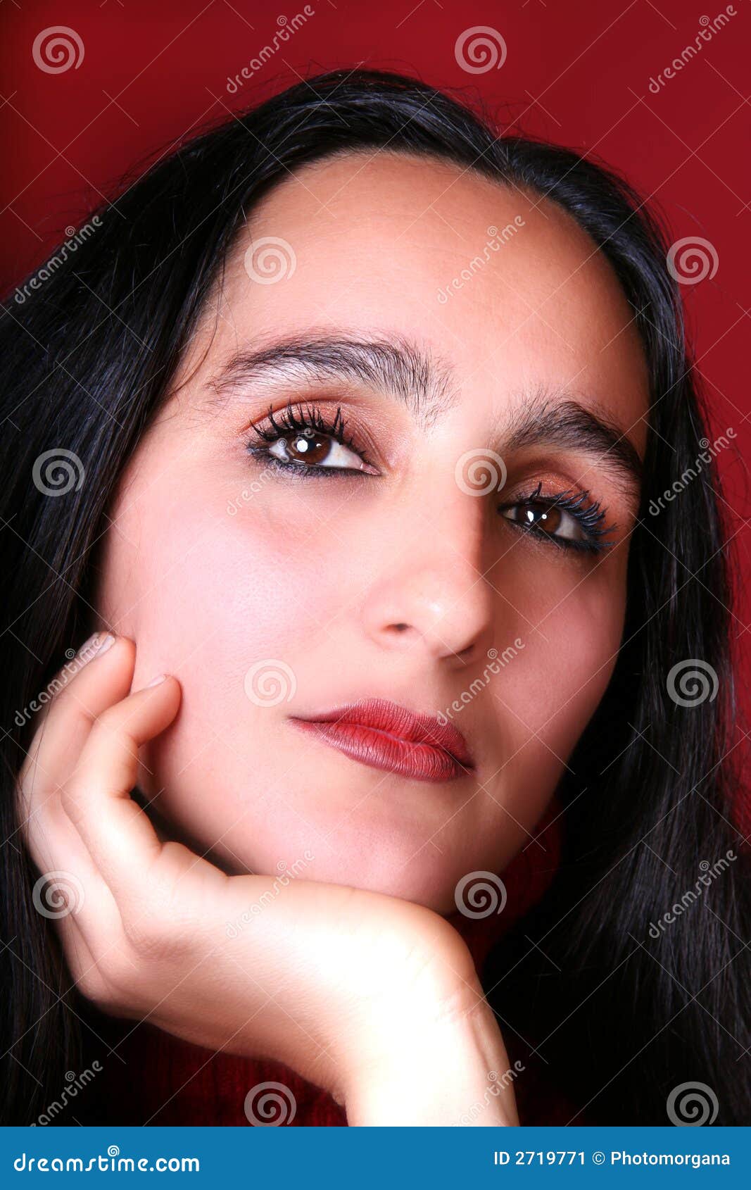 Dreaming woman stock image. Image of charismatic, confident - 2719771