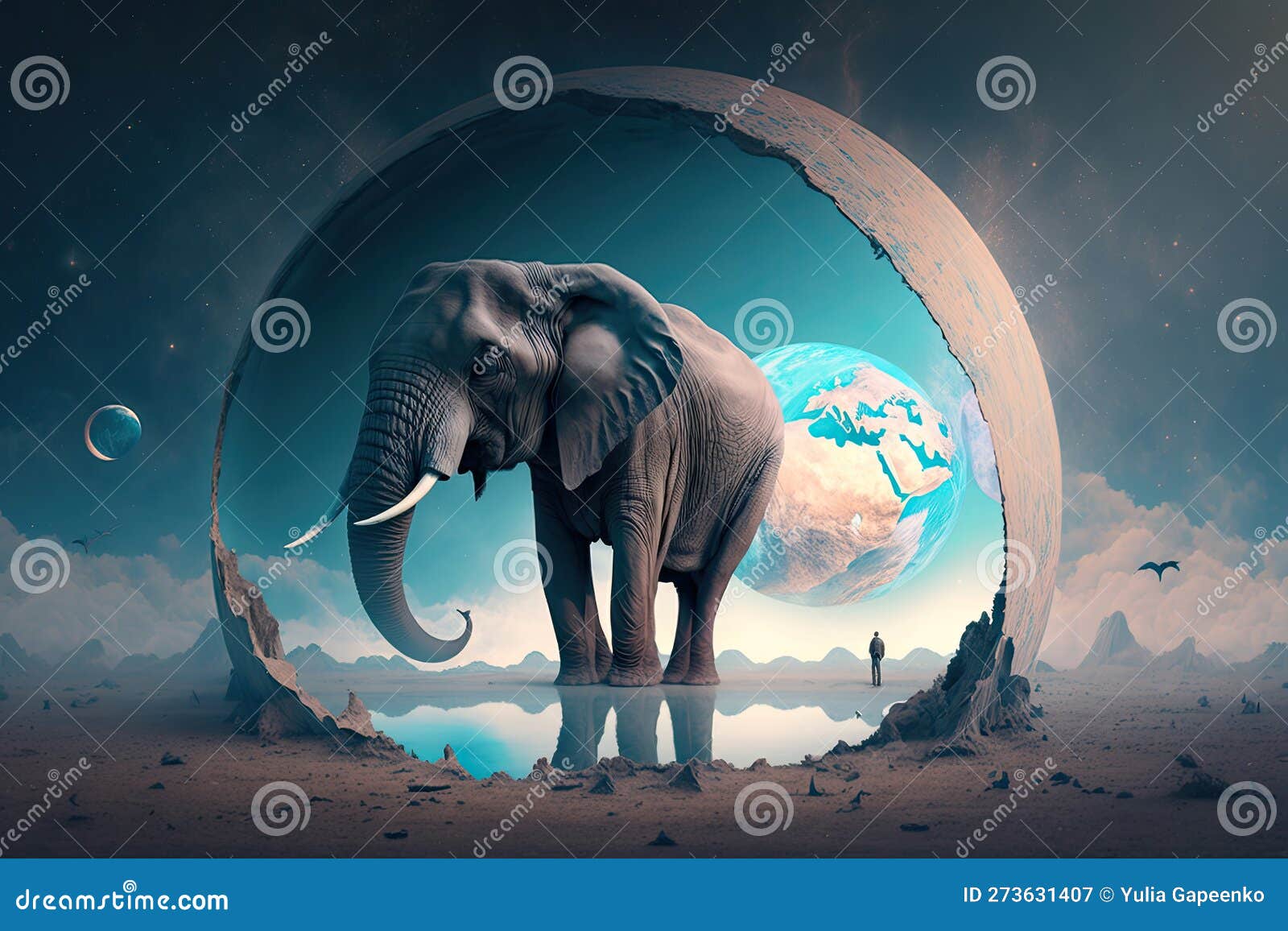 Bending Elephant Trees Stock Photography | CartoonDealer.com #43500194