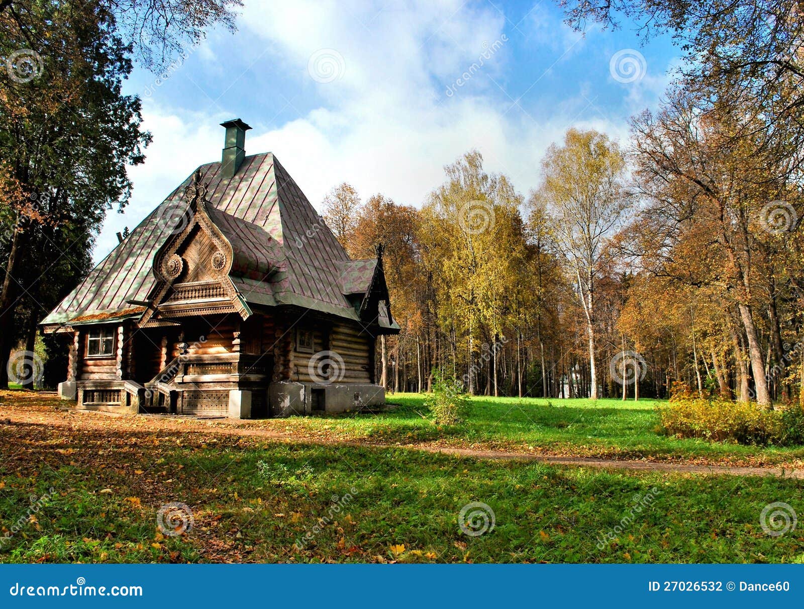 Dreamlike teremok stock photo. Image of moscow, russian - 27026532