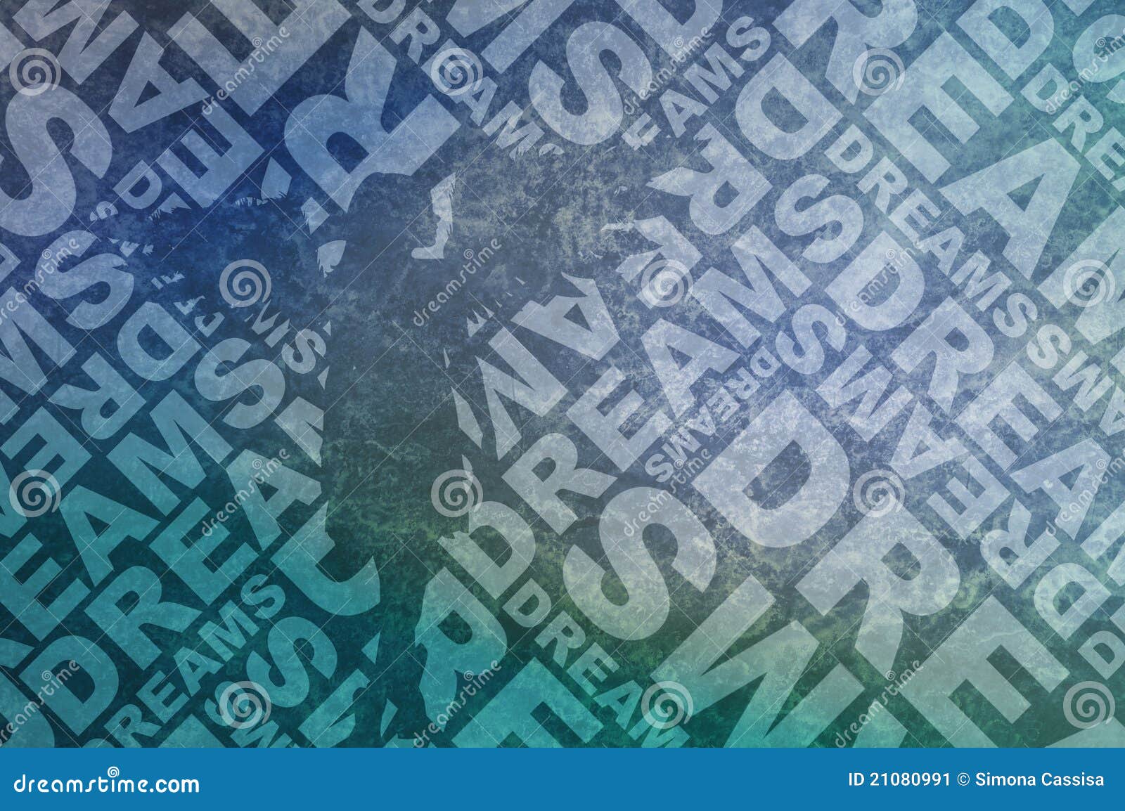 Ethereal Letters Alphabet. Sloping Translucent Font. Isolated English ...