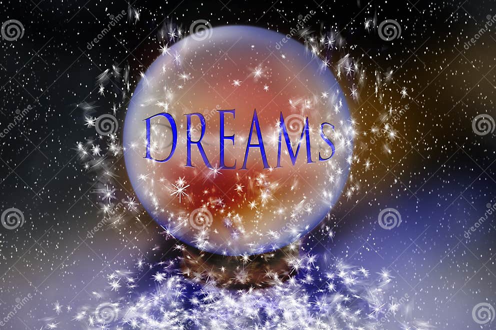 Dreams stock illustration. Illustration of ball, thoughts - 6118811