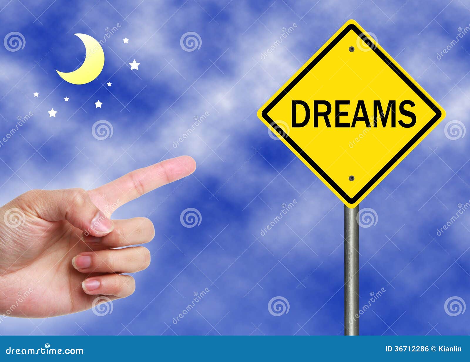 Dreams stock photo. Image of road, background, dark, blue - 36712286