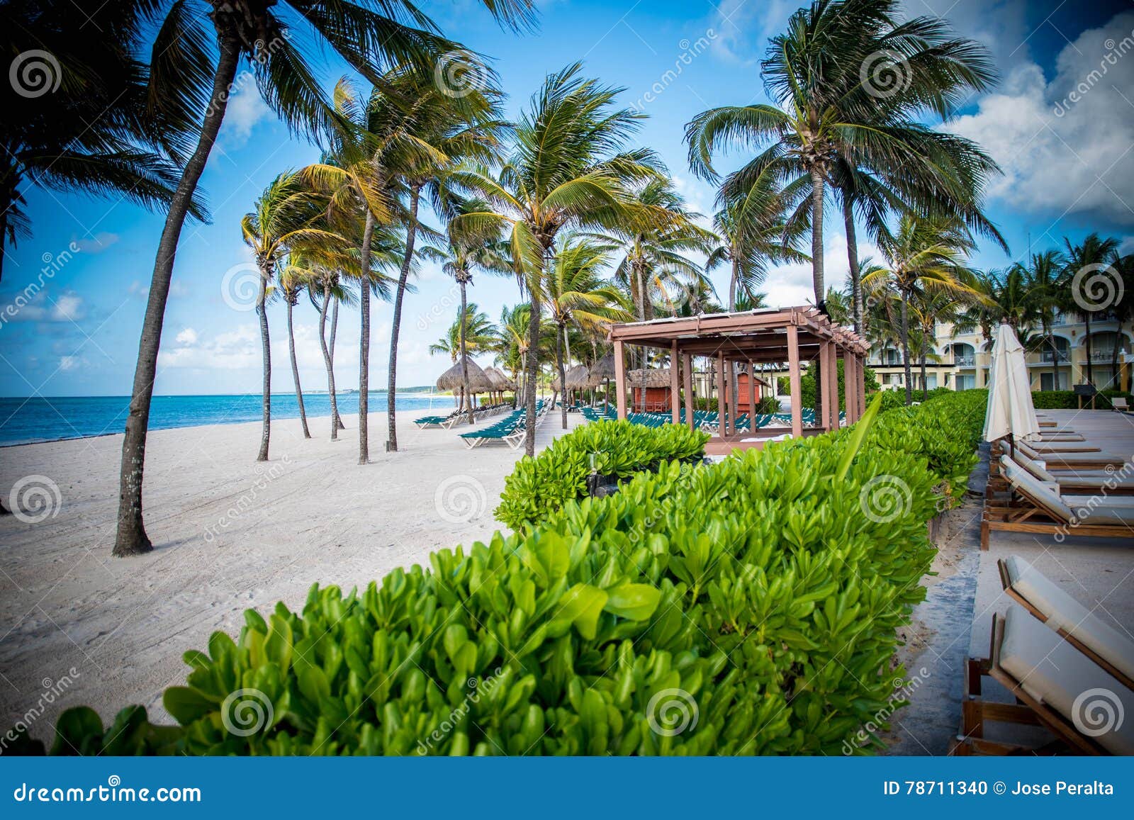 Dreams Tulum Resort and Spa Stock Photo - Image of mexico, summer: 78711340