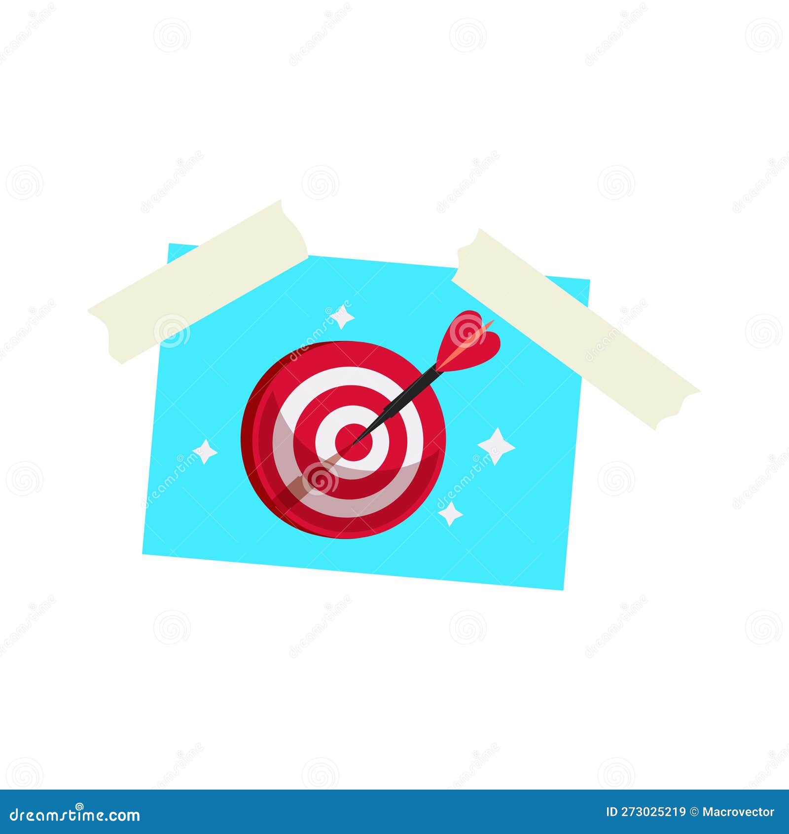 Dreams Vision Board Icon stock vector. Illustration of happiness ...