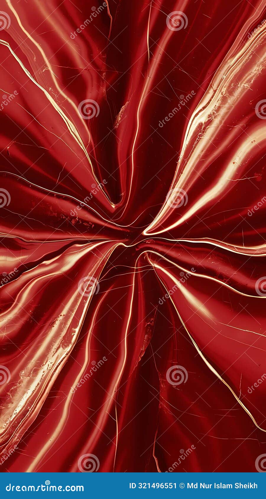 Smooth Fire Red Marbled Surface Background Stock Illustration ...
