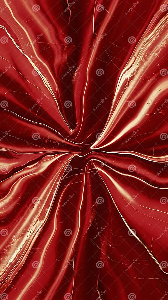 Smooth Fire Red Marbled Surface Background Stock Illustration ...