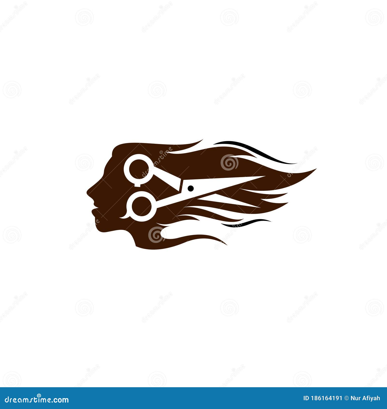 Haircut Logo Vector Illustration | CartoonDealer.com #85339680