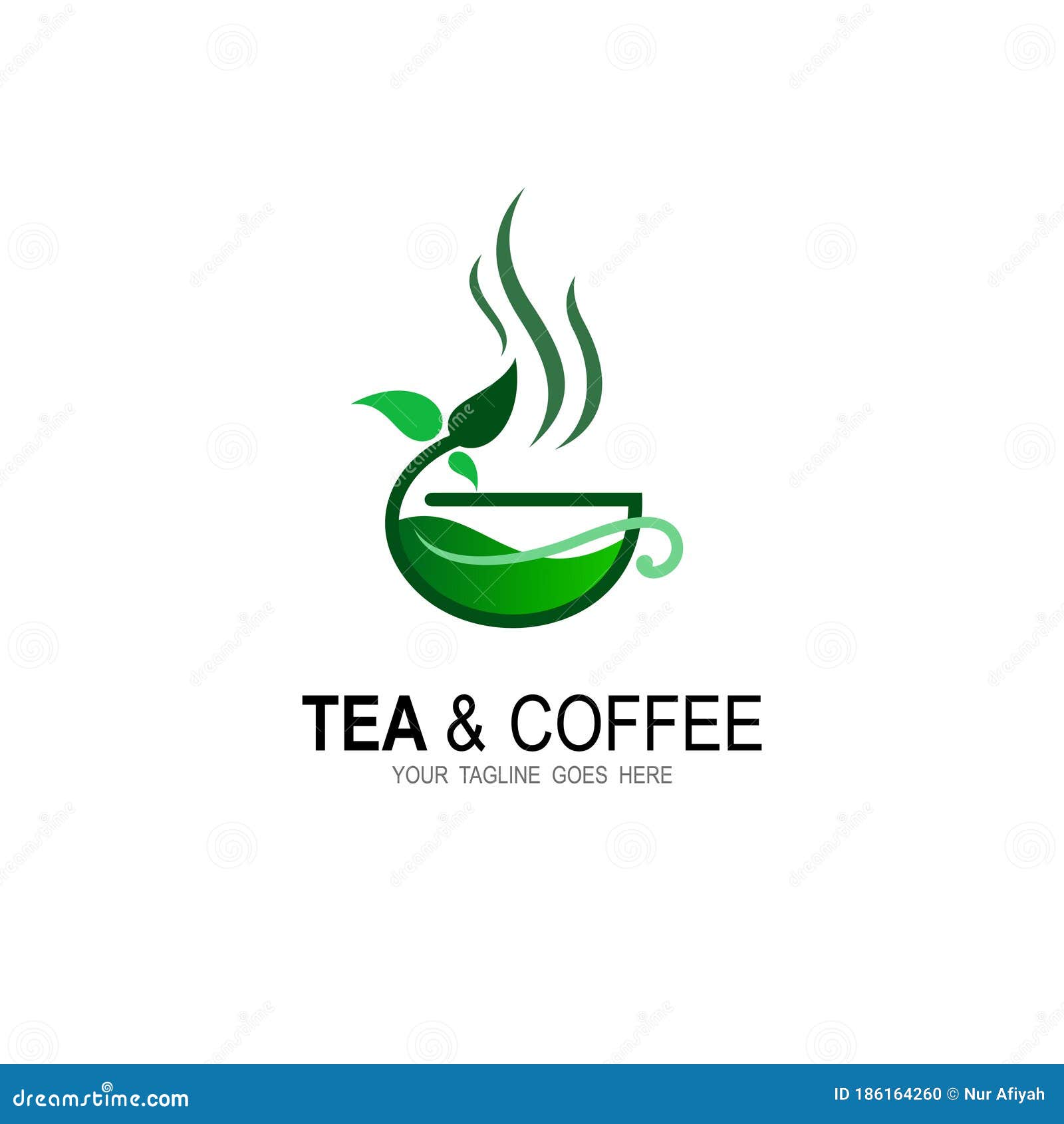Coffee Logo and Tea Design, Cafe Logo , Stock Vector - Illustration of ...