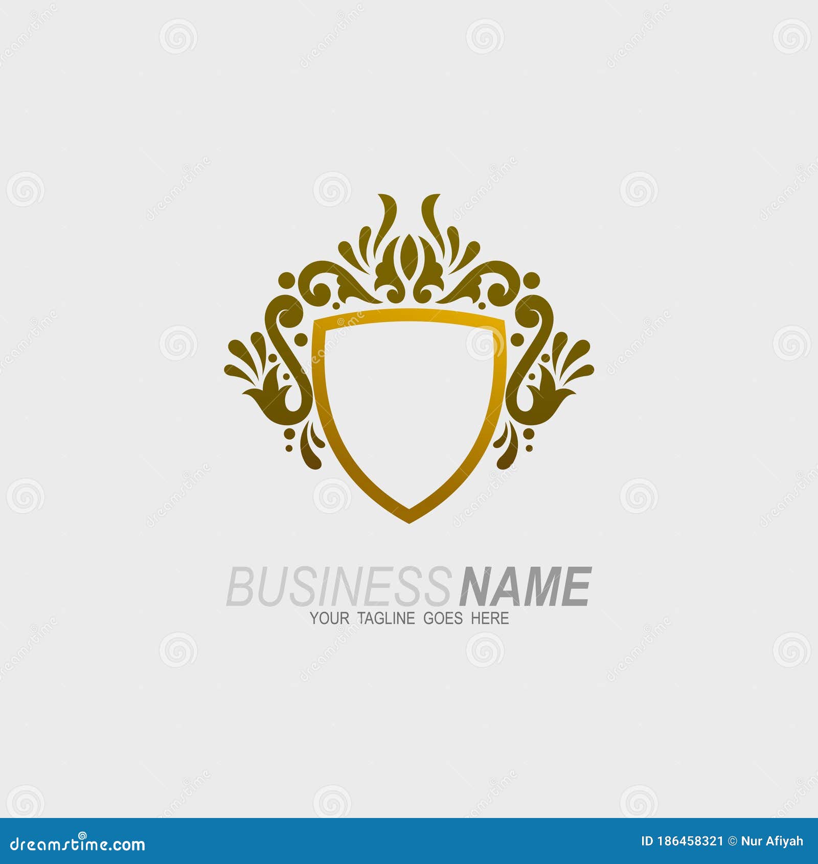 Royal Professional Crest Logo or Classic Logo Template Stock Vector ...