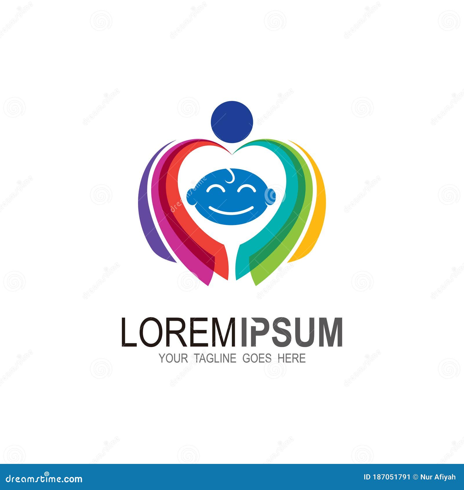 Baby Logos Set. Cartoon Vector | CartoonDealer.com #85698169