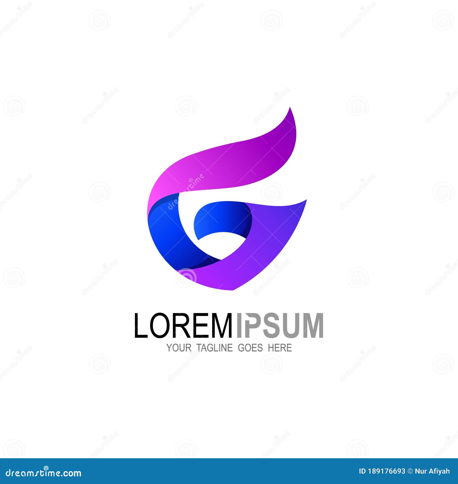 Letter G Logo with Simple Design Template Stock Vector - Illustration ...