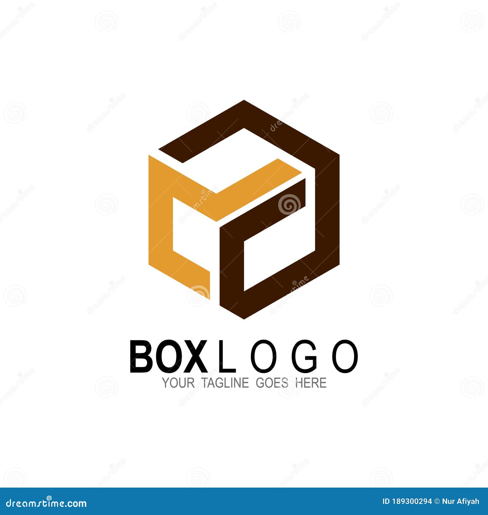 Packaging Logos, CA and Box Icon Stock Vector - Illustration of graphic ...