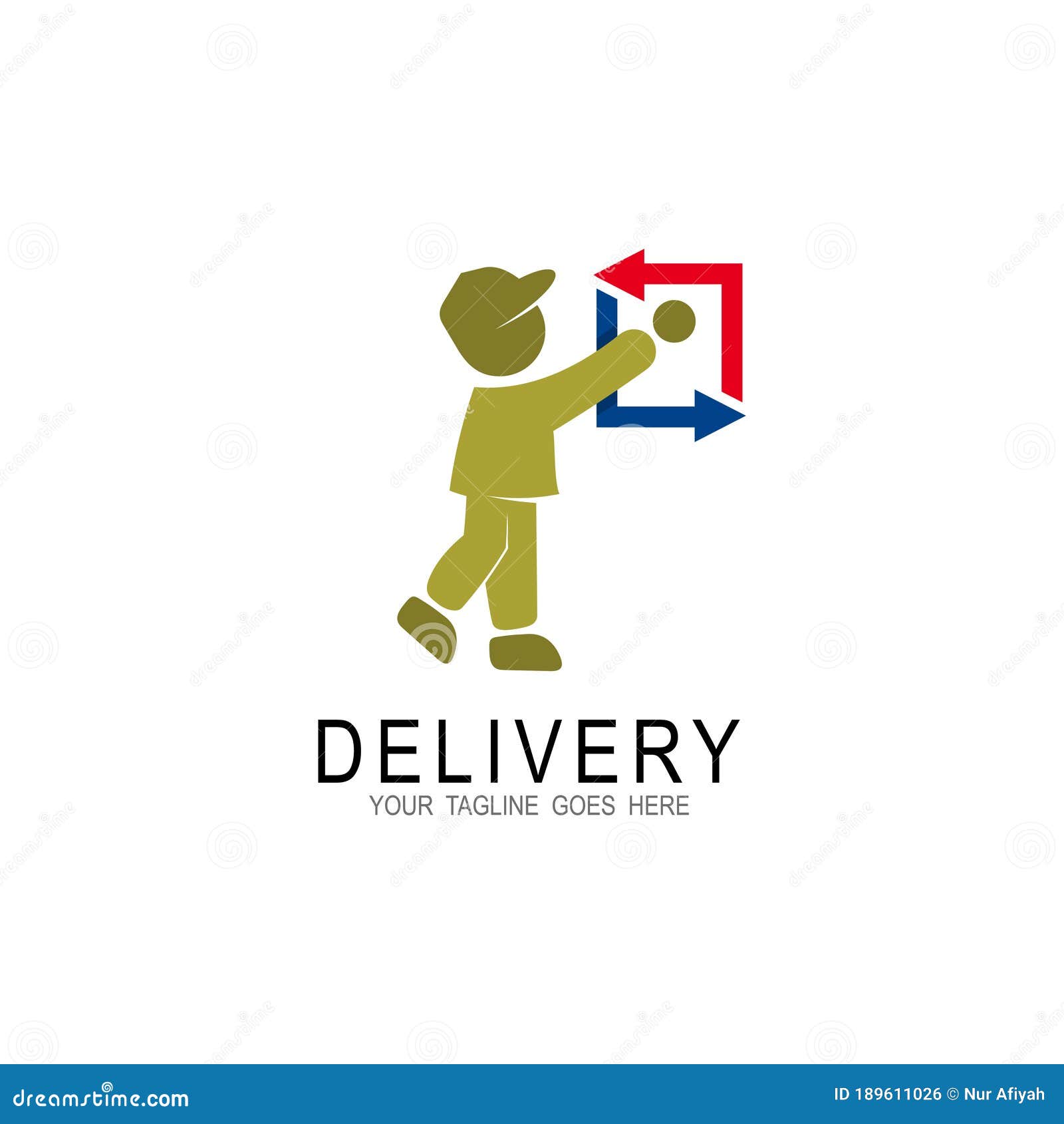Courier Logo Design Template. Shipment Logo Design Icon Vector ...