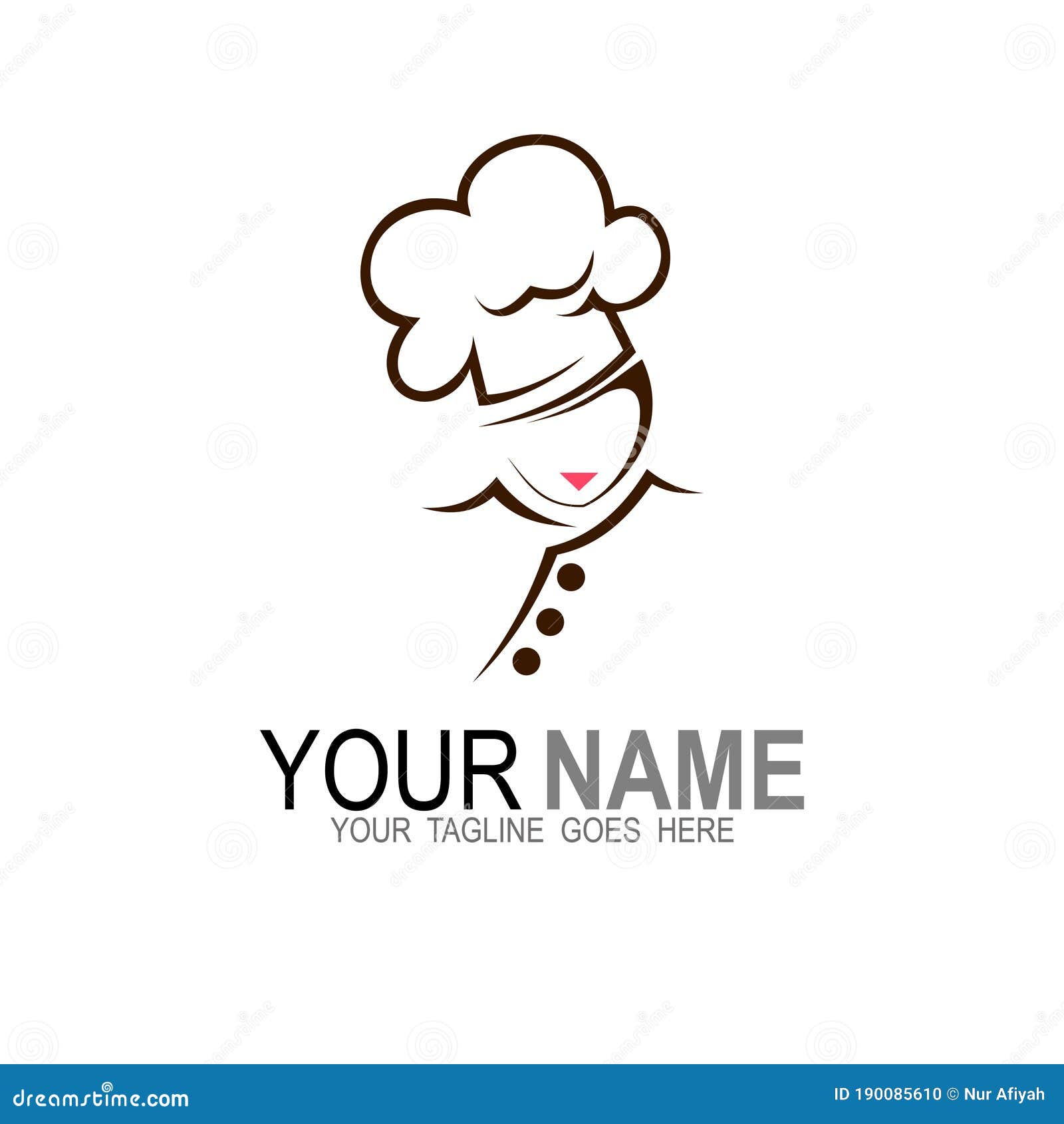 Chef Logo with Superb Cooking Skills Stock Illustration - Illustration ...