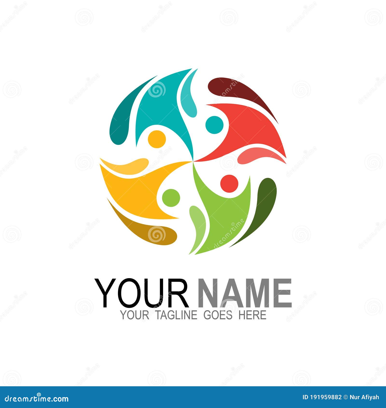 Association Logo with a Simple Look, the Logo is Ready for Use Stock ...