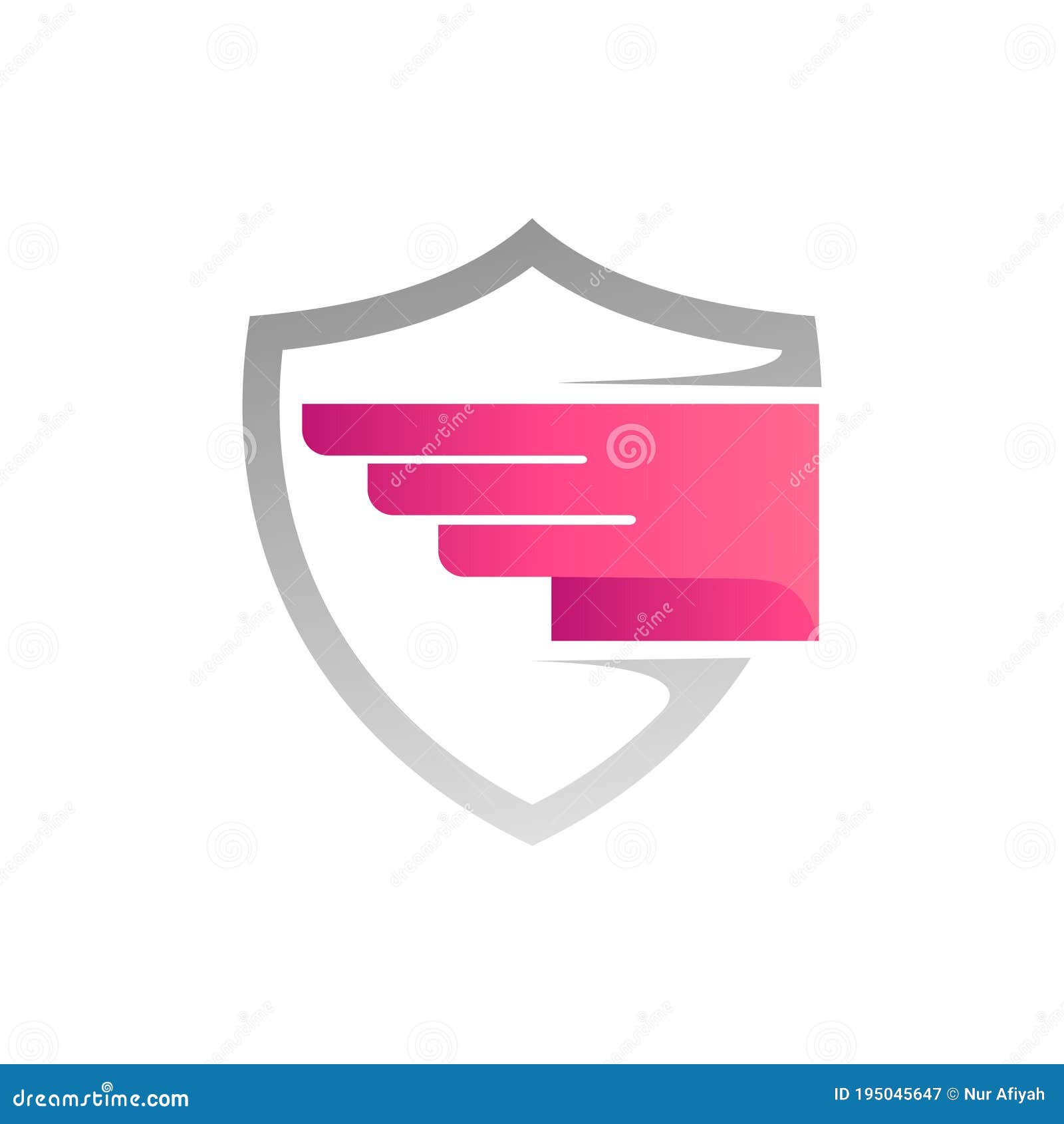 Logo of Goods Delivery Service with Guaranteed Security Stock Vector ...