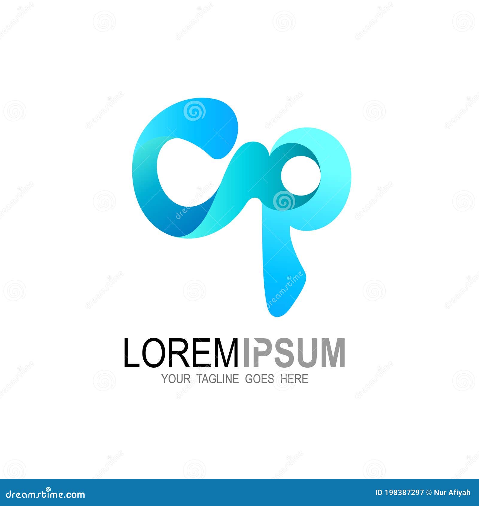 CP Logo, Letter C and P Logo Design Vector Stock Illustration ...