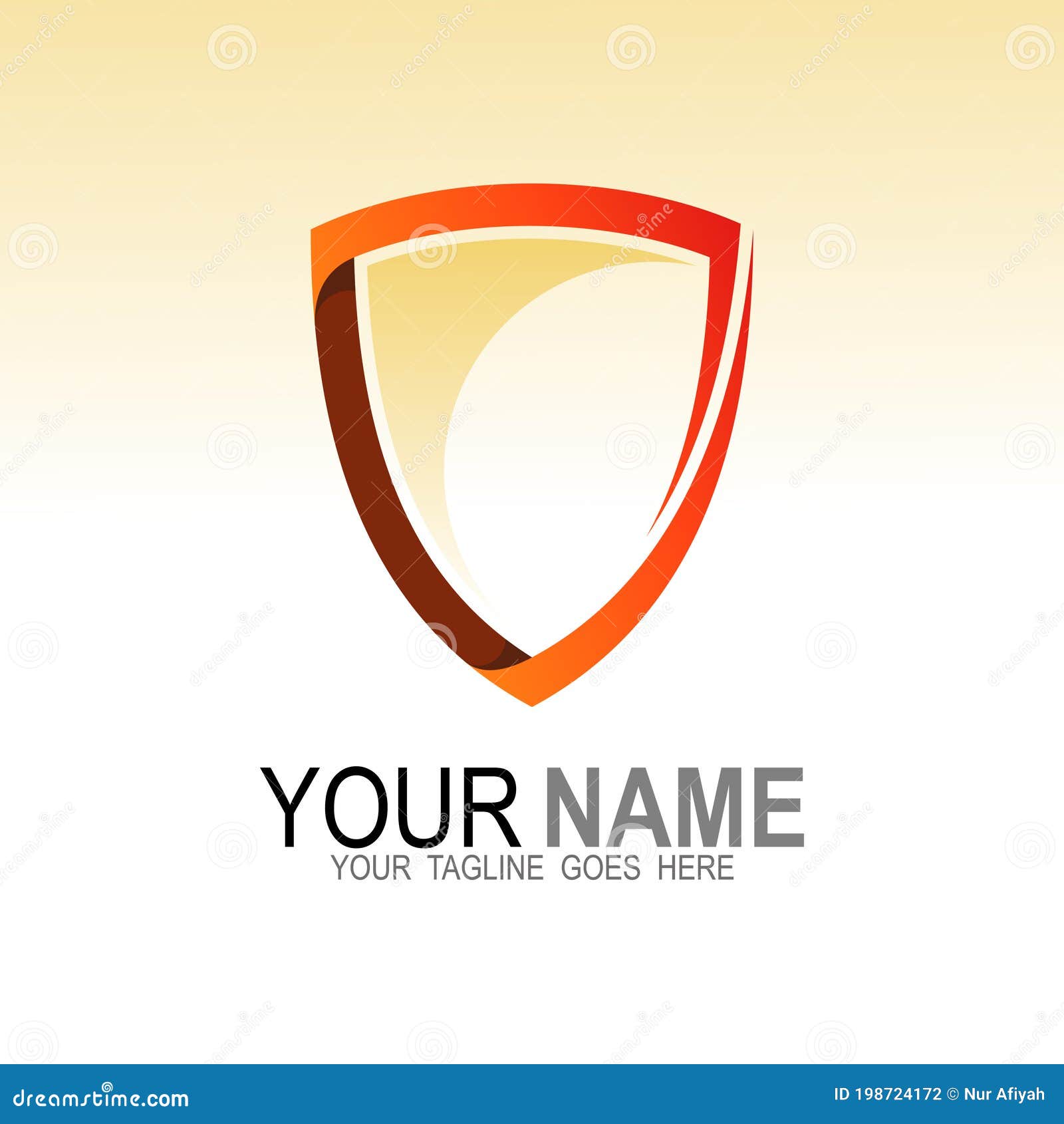 Shield Logo Design Abstract with Line, Simple Logo Stock Vector ...