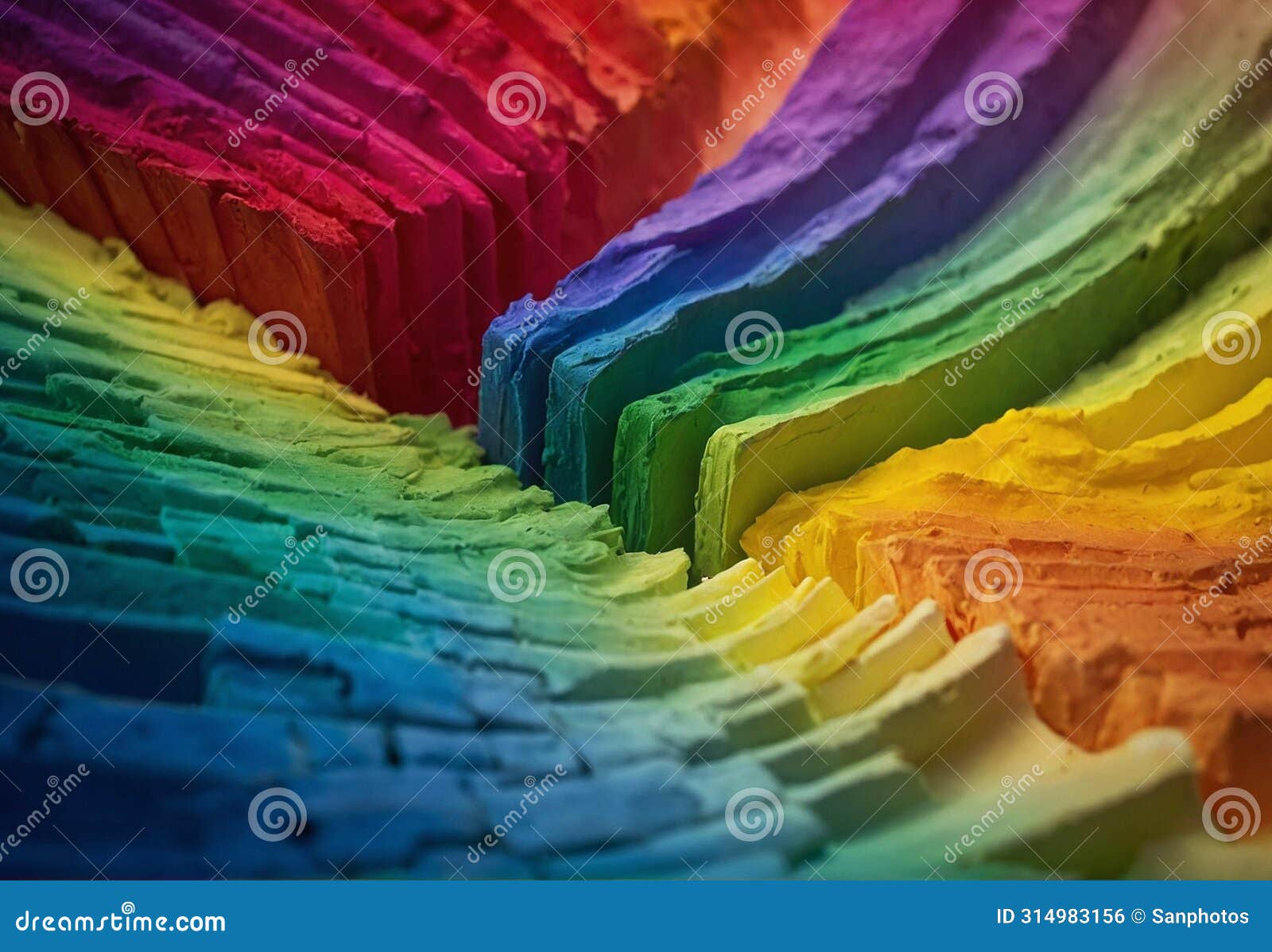 Colourful Background: Rainbow Spectrum Stock Illustration ...