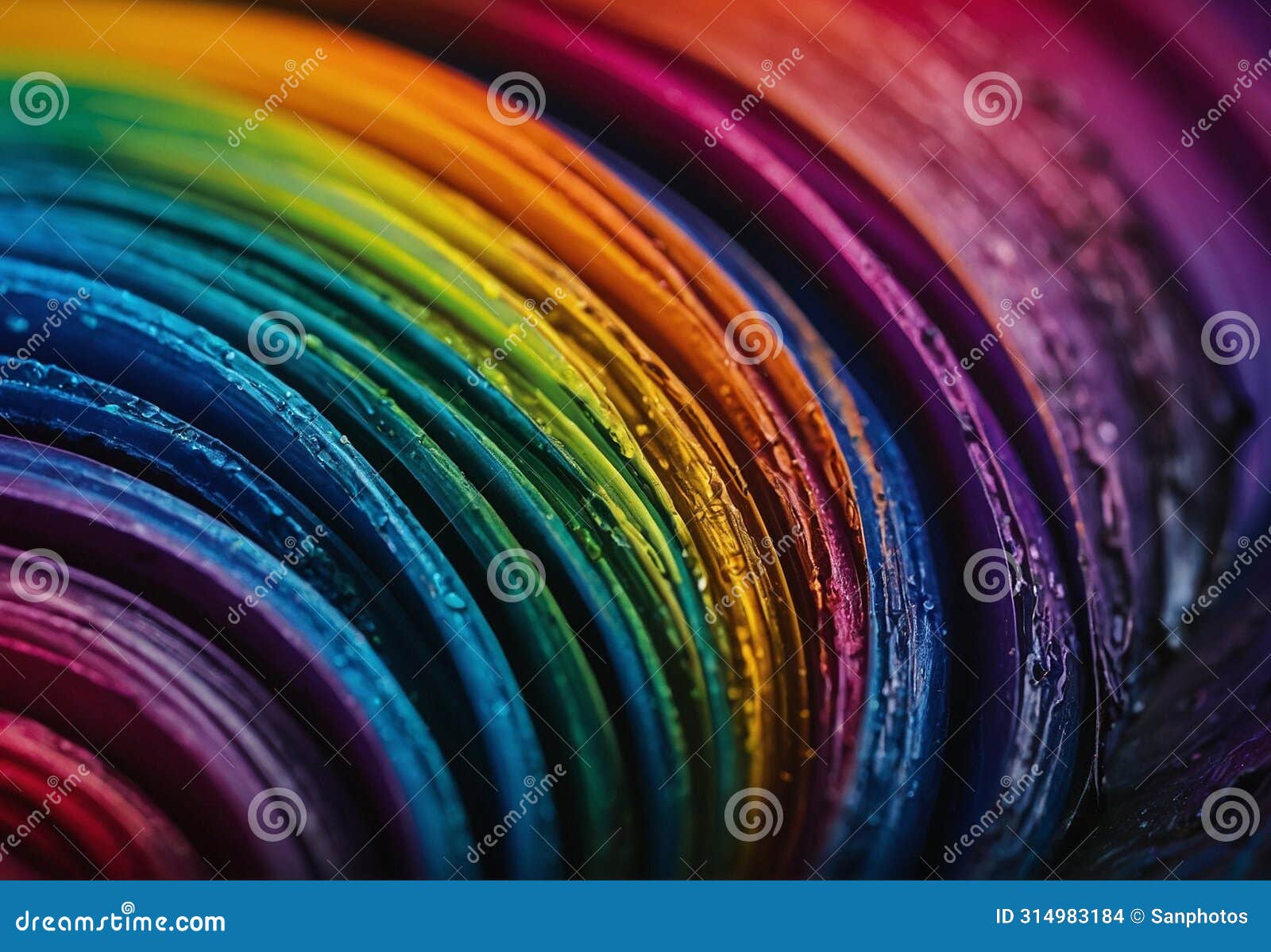 Colourful Background: Rainbow Spectrum Undefined Texture Background ...