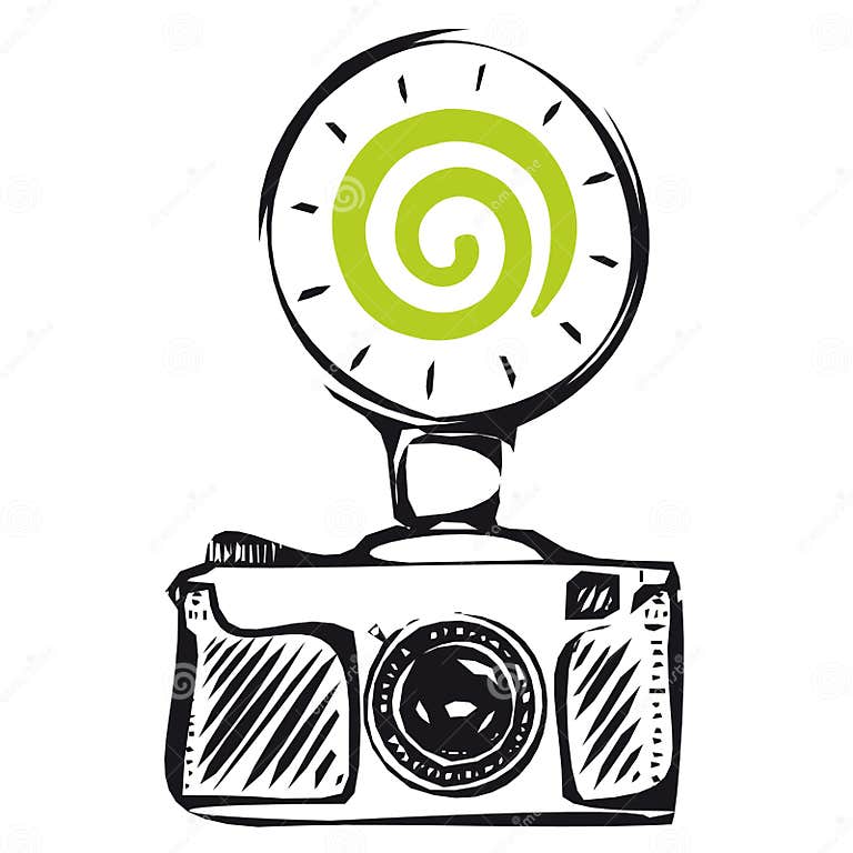 Dreamstime flash (vector) stock vector. Illustration of film - 7313966